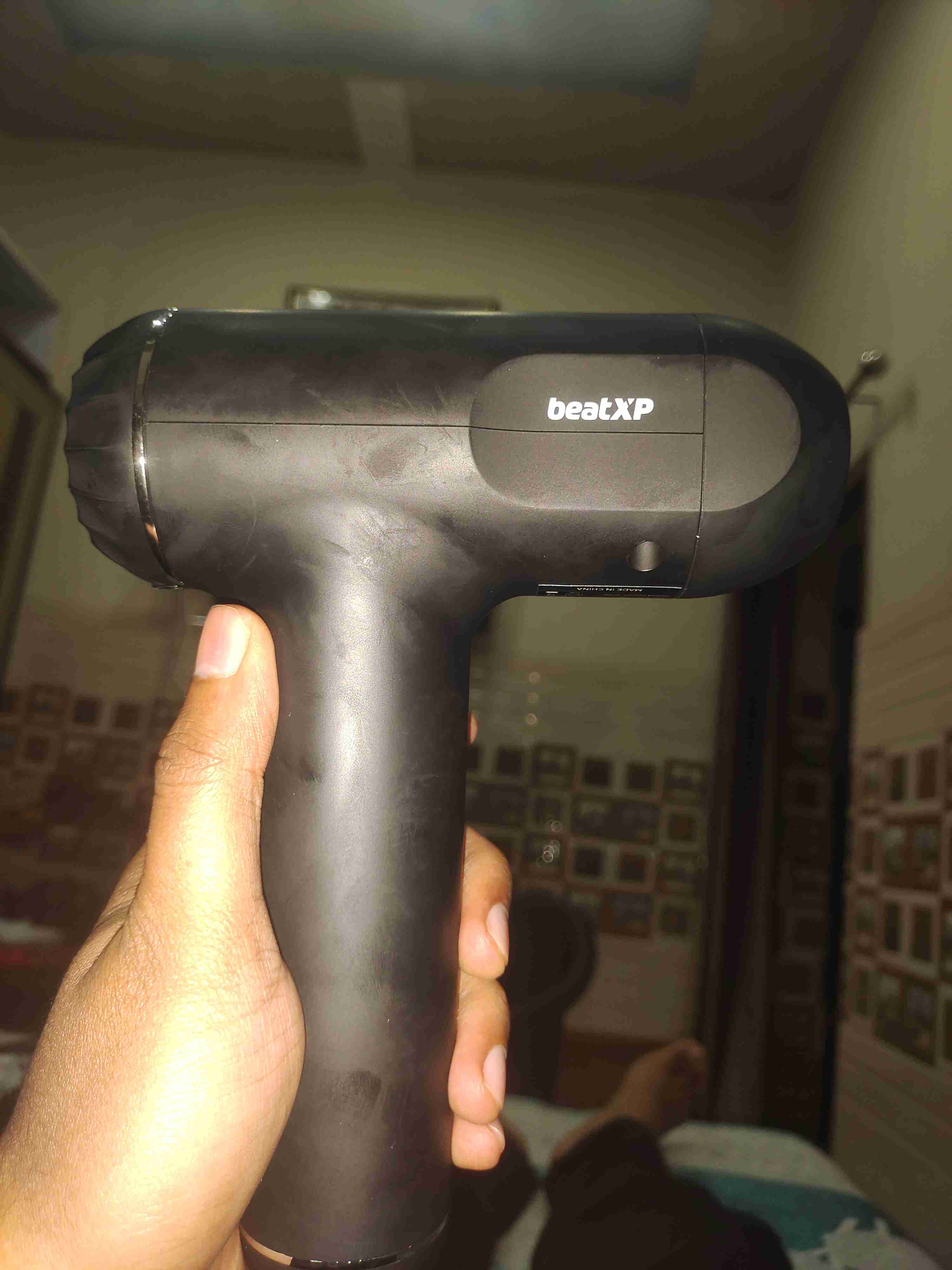 beatXP Bolt Deep Tissue Massage Gun | Best Body Massager Online