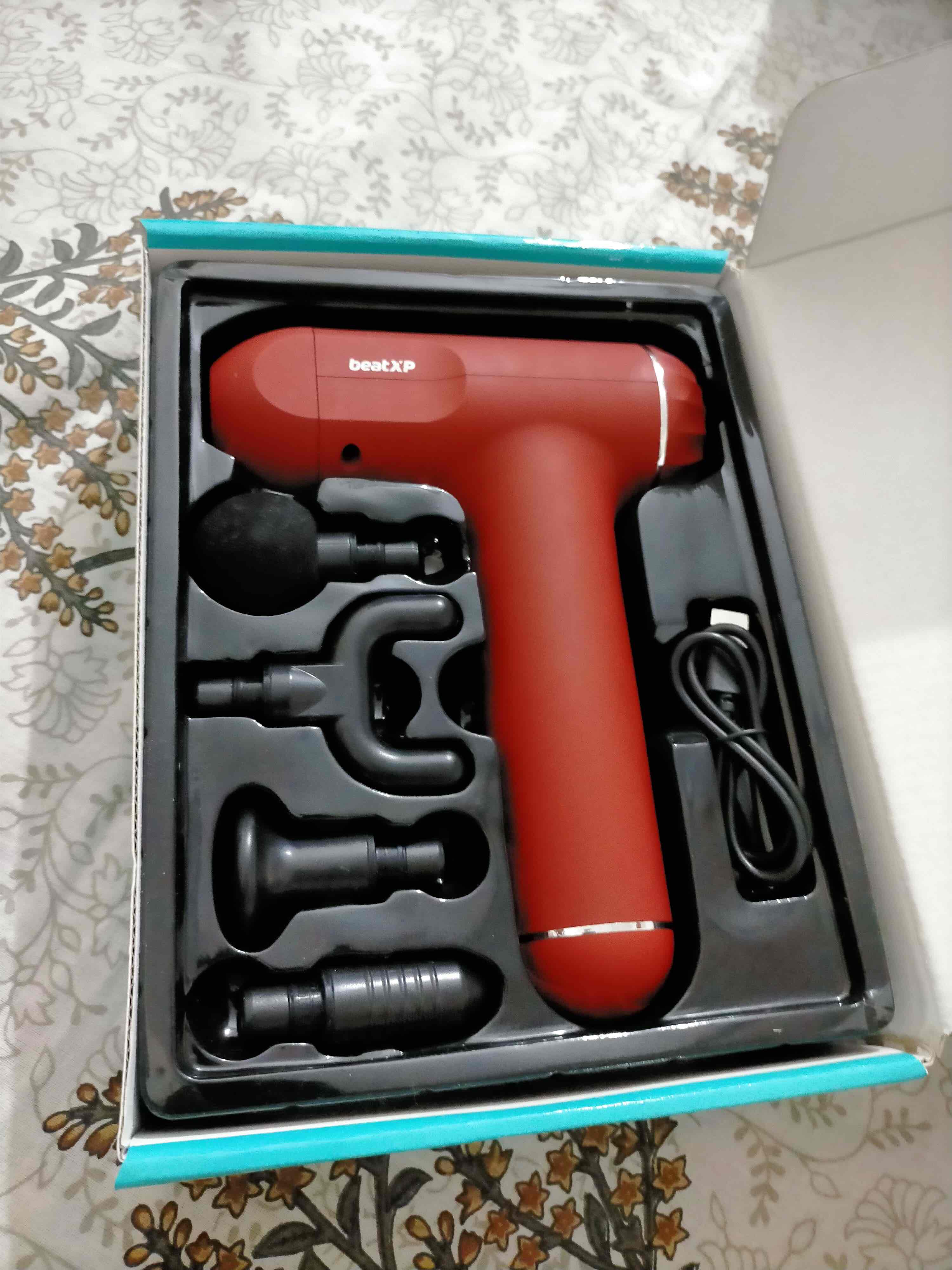 beatXP Bolt Deep Tissue Massage Gun | Best Body Massager Online