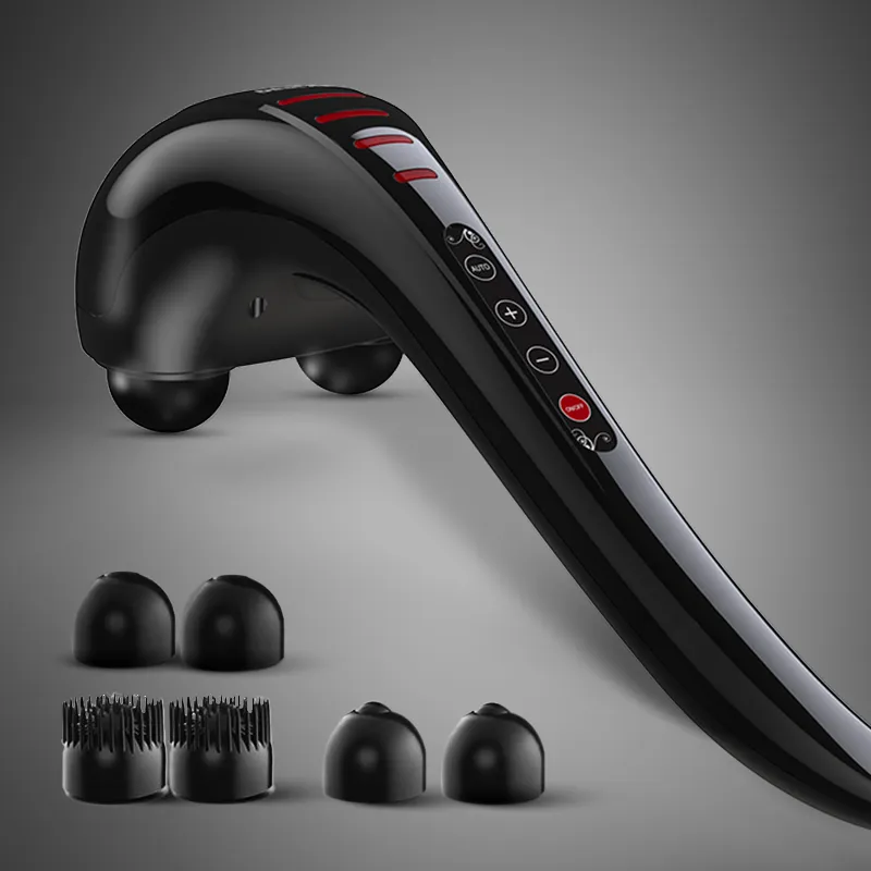 Thunder Double Headed Hammer Massager (Jade Black)