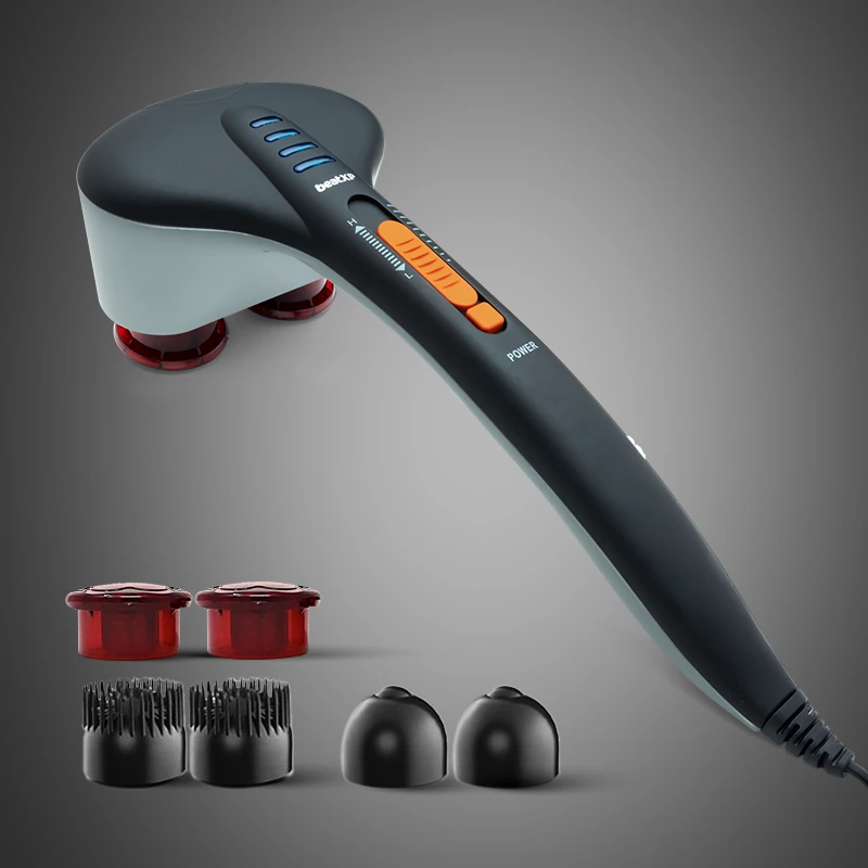 Thunder Elite Double Headed Hammer Massager (Jade Black)