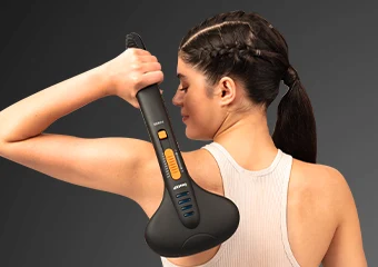 Thunder Elite Double Headed Hammer Massager (Jade Black)