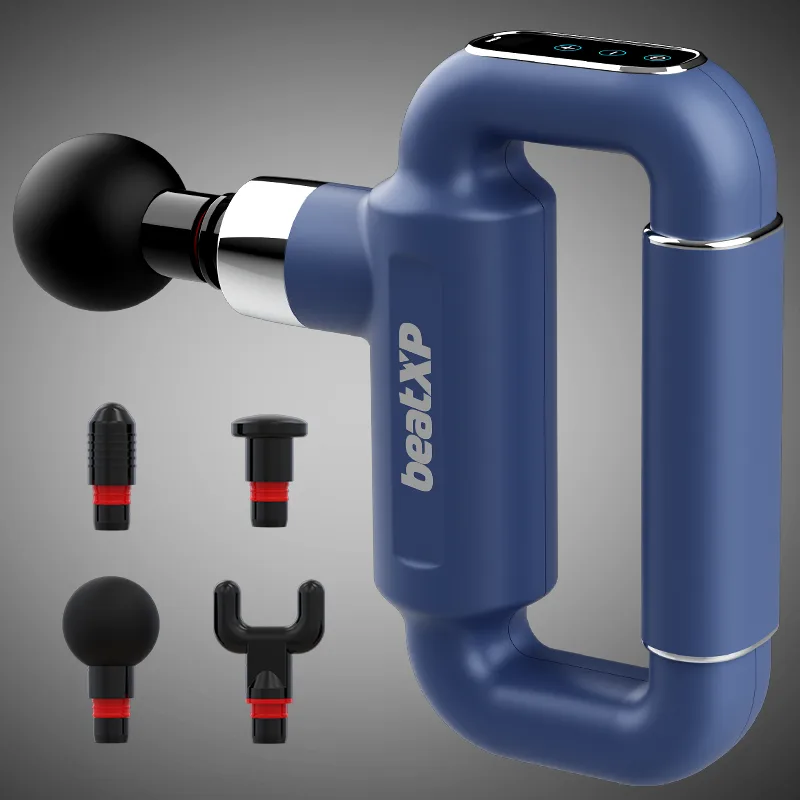 Buy beatXP Bolt Plus Massage Gun with 5 Speed Levels & 4 Attachments