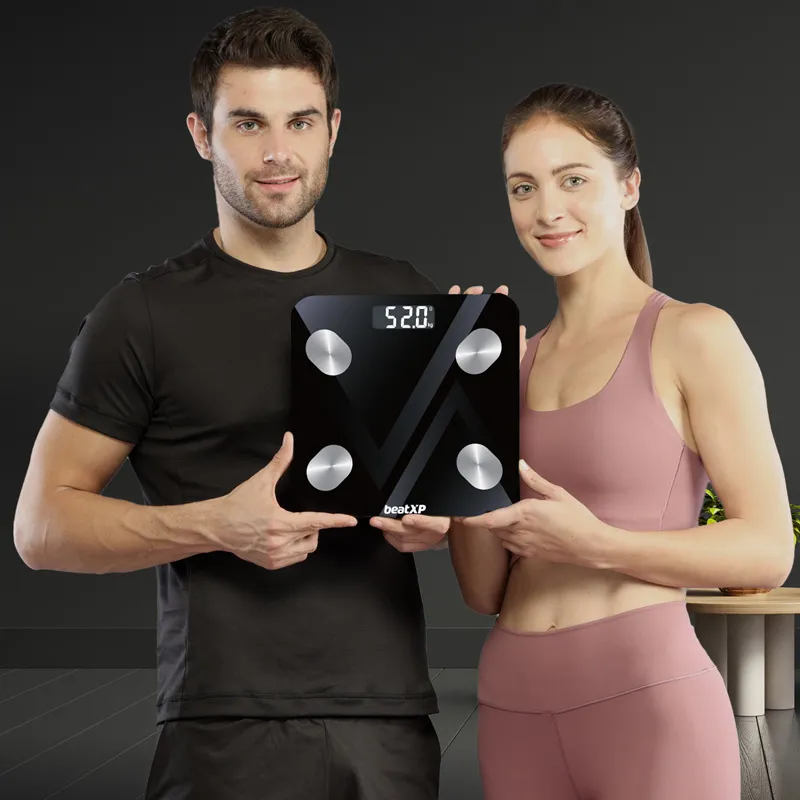 Buy beatXP Smartplus Ace Bluetooth BMI Weight Machine - BT Weighing ...