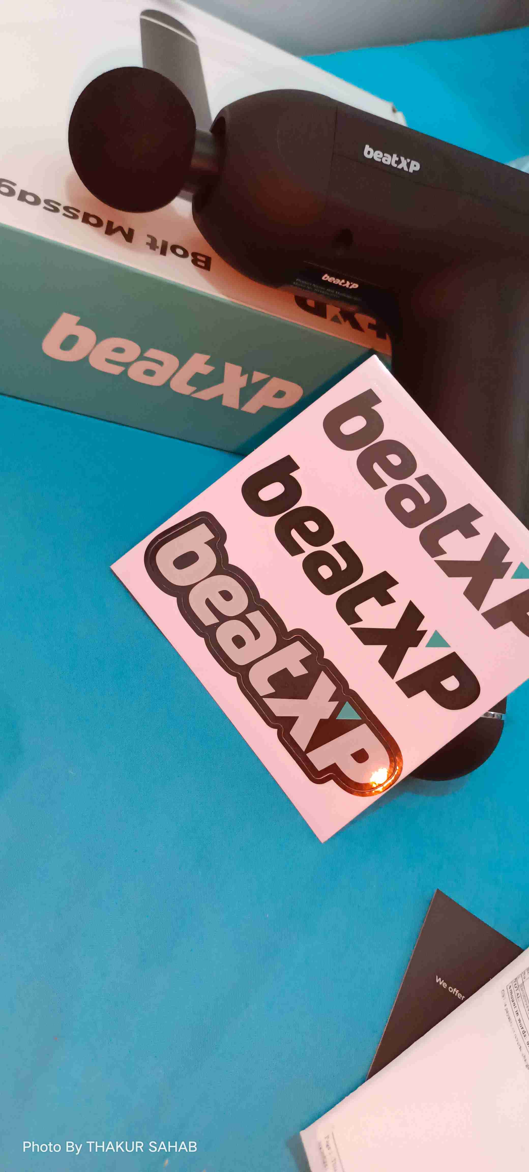 beatXP Bolt Deep Tissue Massage Gun | Best Body Massager Online